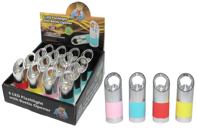 Rockeys Imports - Bottle Opener - 6 LED Flashlight – Rocky's Imports
